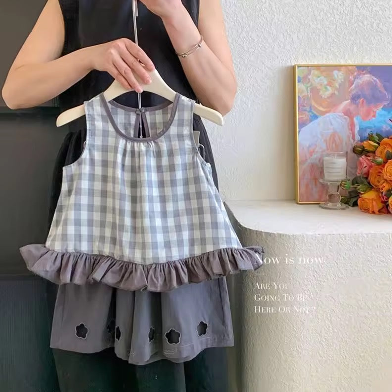 Flowcheck co-ord set – Babyboo